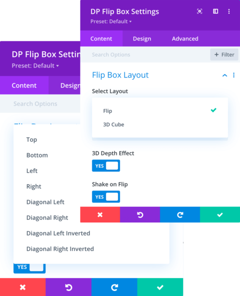Divi Flip Box - Divi Plus