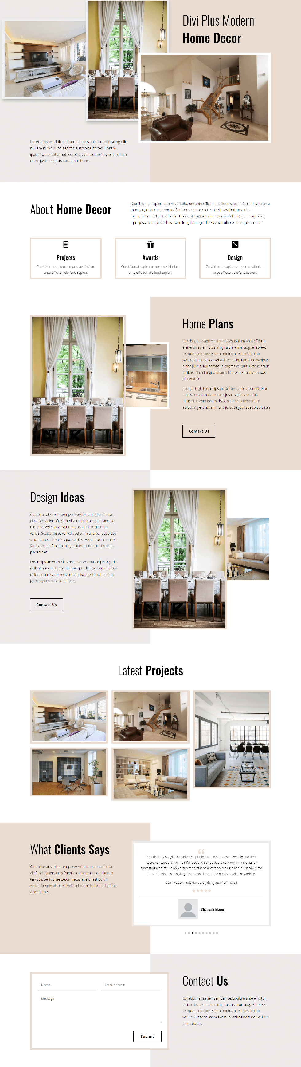 Divi Starter Templates - Divi Plus