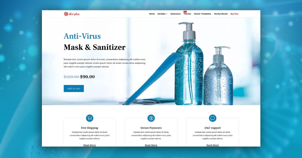 Divi Plus Medical Store - Divi Plus