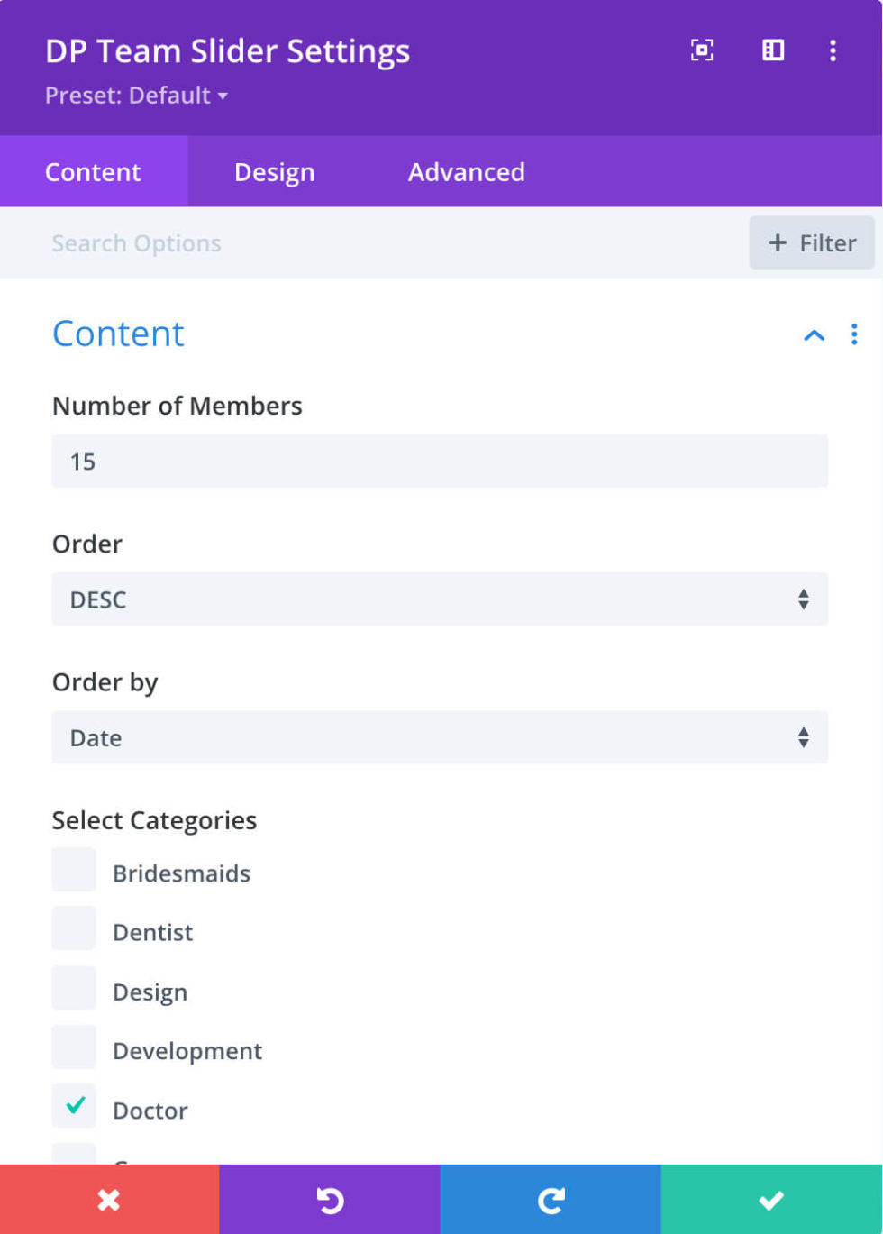 Smart Team Slider Module for Divi Theme - Divi Plus