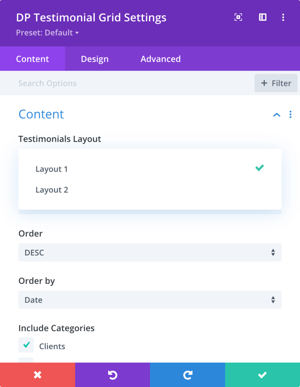 Divi Testimonial Grid - Divi Plus