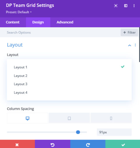 Divi Team Grid - Divi Plus